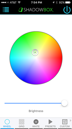 Vividlite Shadowbox Operation Instructions (Rentals)