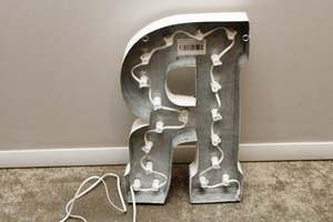Marquee Light Up Letter R (21" Marquee) Rentals